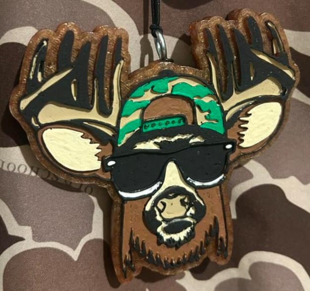 Buck With Camo Hat Freshie Mold - Etsy