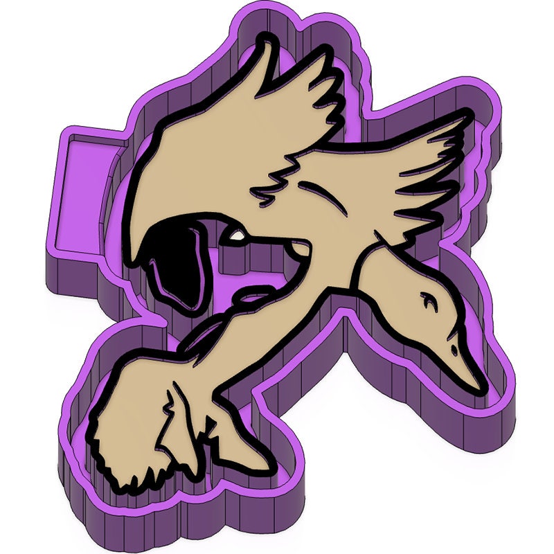 Lab & Duck Hunting Freshie Mold - Etsy