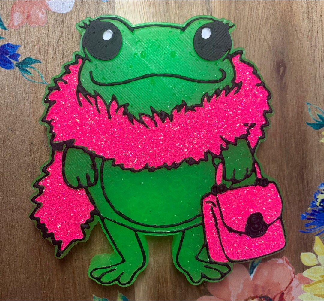 Frog Lady Freshie Mold - Etsy