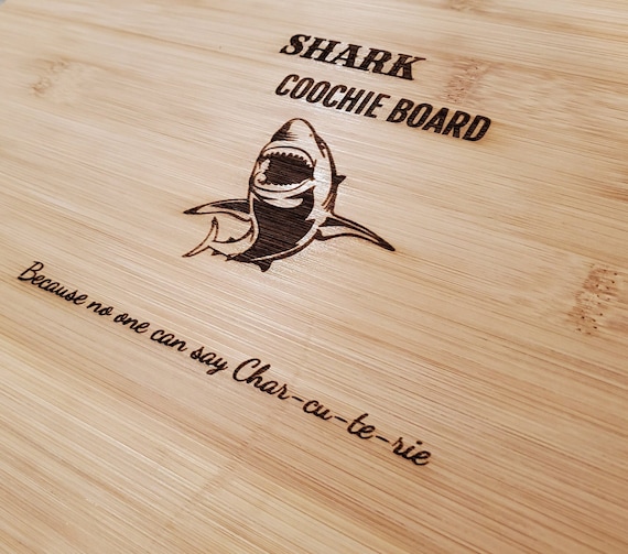 Shark Charcuterie Board Shark Coochie | Etsy