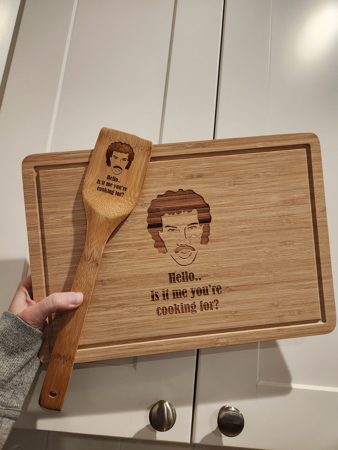 Lionel Ritchie - Hello is It Me - Charcuterie Cutting Board - Etsy