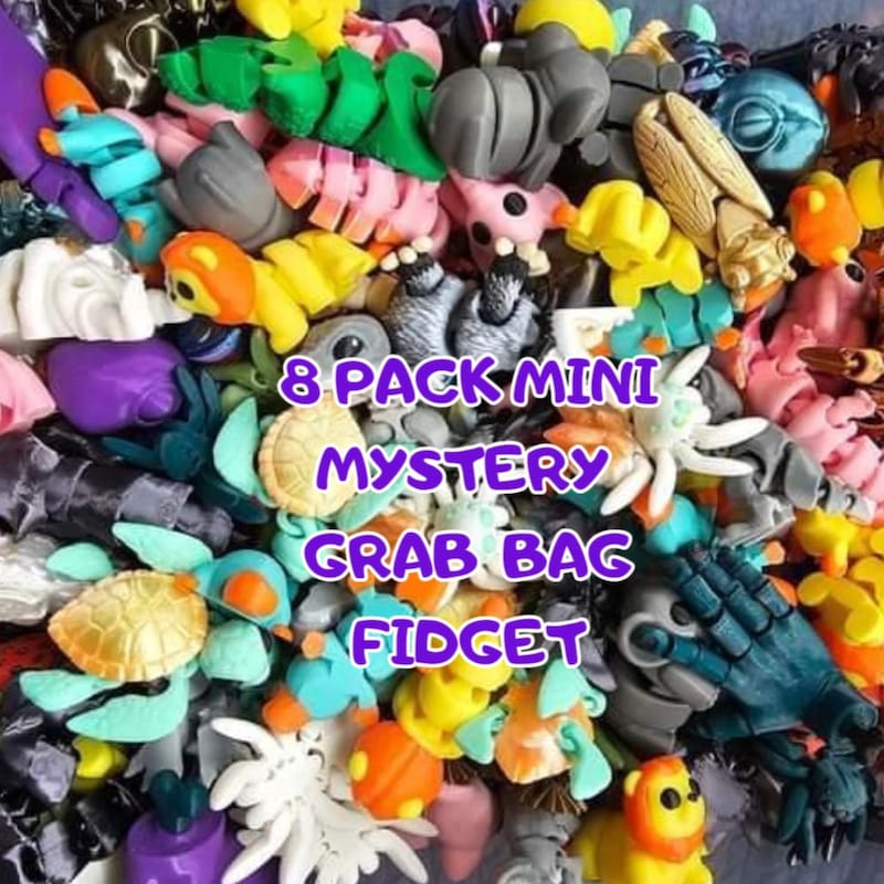 Mini 3d Printed Grab Bag - Etsy