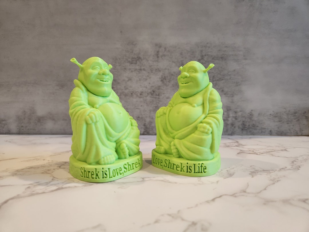Shrek Buddha Figurine - Shrek is Love, Shrek is Life - Etsy
