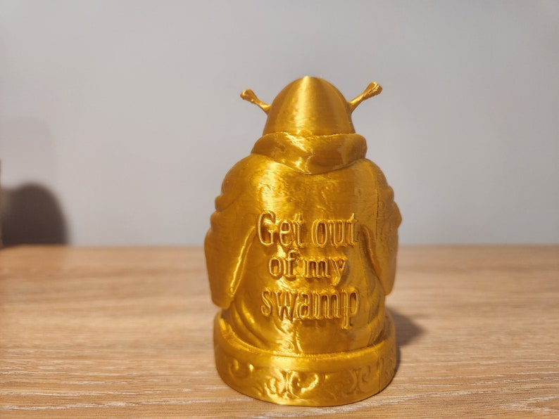 Golden Shrek Buddha - Etsy