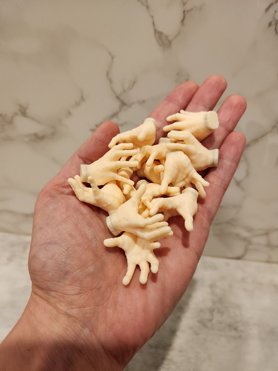 12 Pack 1inch Thing Hand Miniatures - Etsy