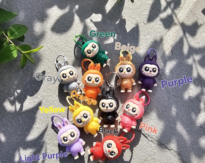 Labubu Keychains - Etsy