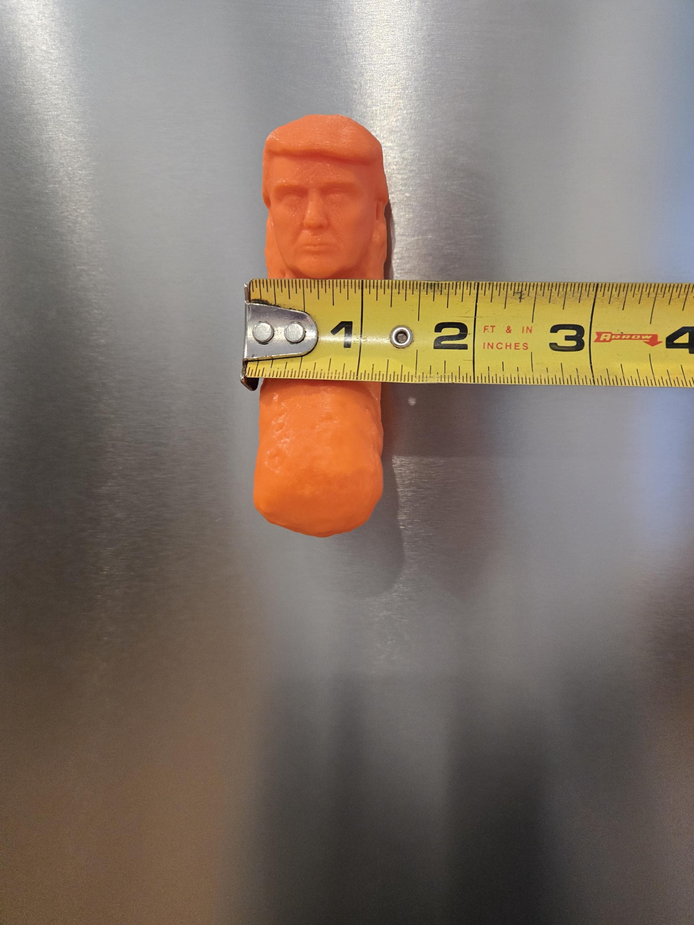 Donald Trump Cheeto Fridge Magnet, Orange Cheeto Man - Etsy