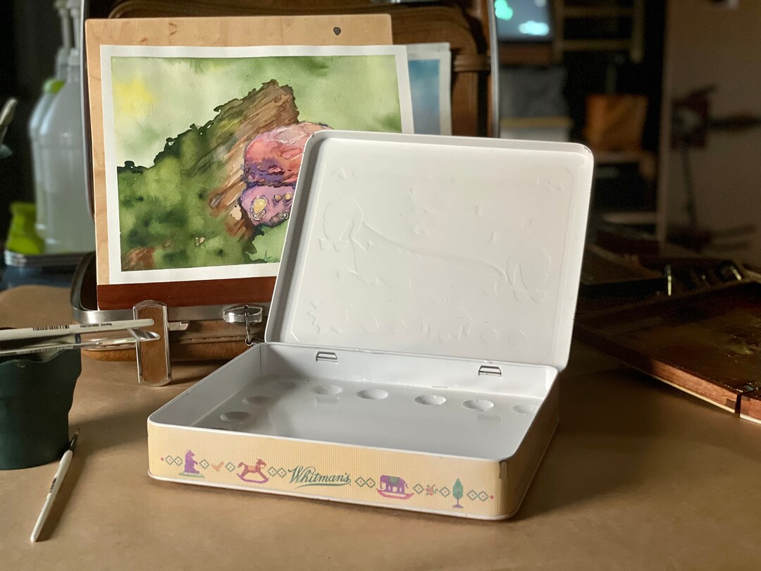 The ‘whitman Sampler’ Palette & Travel Tin | Handmade One-of-a-kind Re ...