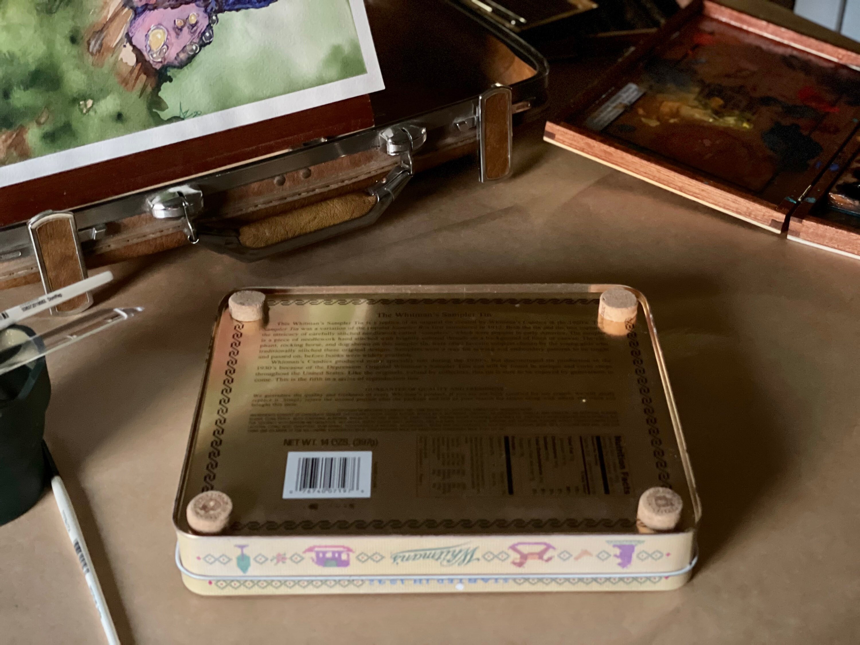 Die 'Whitman Sampler' Palette & Travel Tin | Handgemachte One-of-a-Kind ...