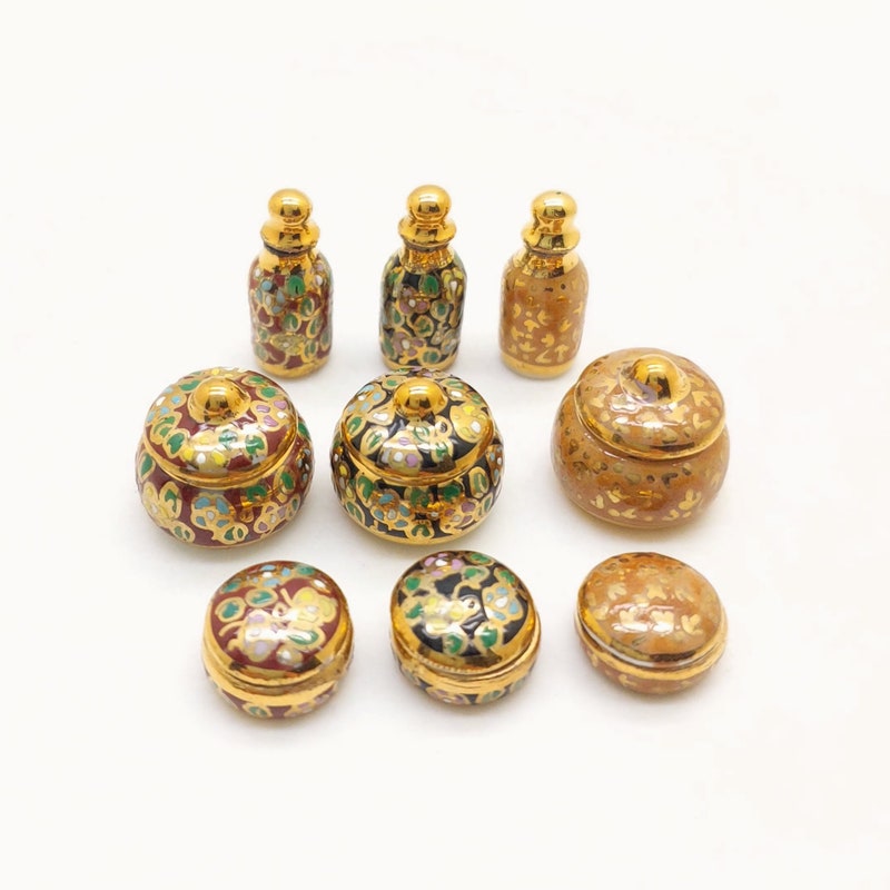 Benjarong Set - Etsy