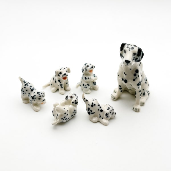 Ceramic Dalmatian Figurine - Etsy