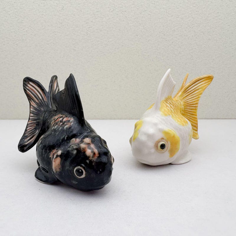 Goldfish Sculpture - Etsy