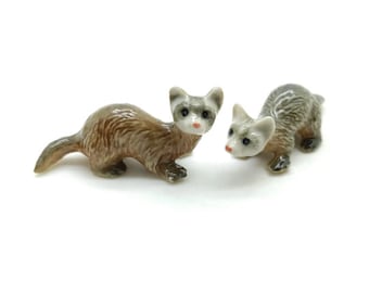 Ferret Figurine | Etsy