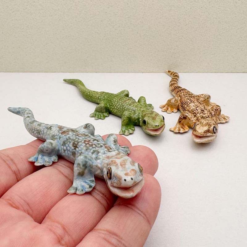 Lizard Figurine Ceramic - Etsy