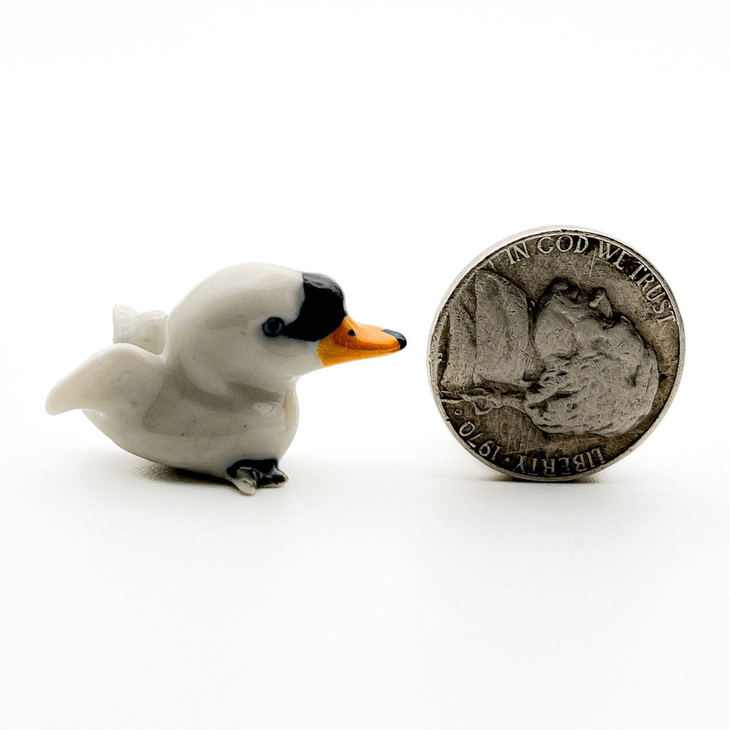 Mini Birds Ceramic Figurines Miniature Statue Gift for Bird - Etsy