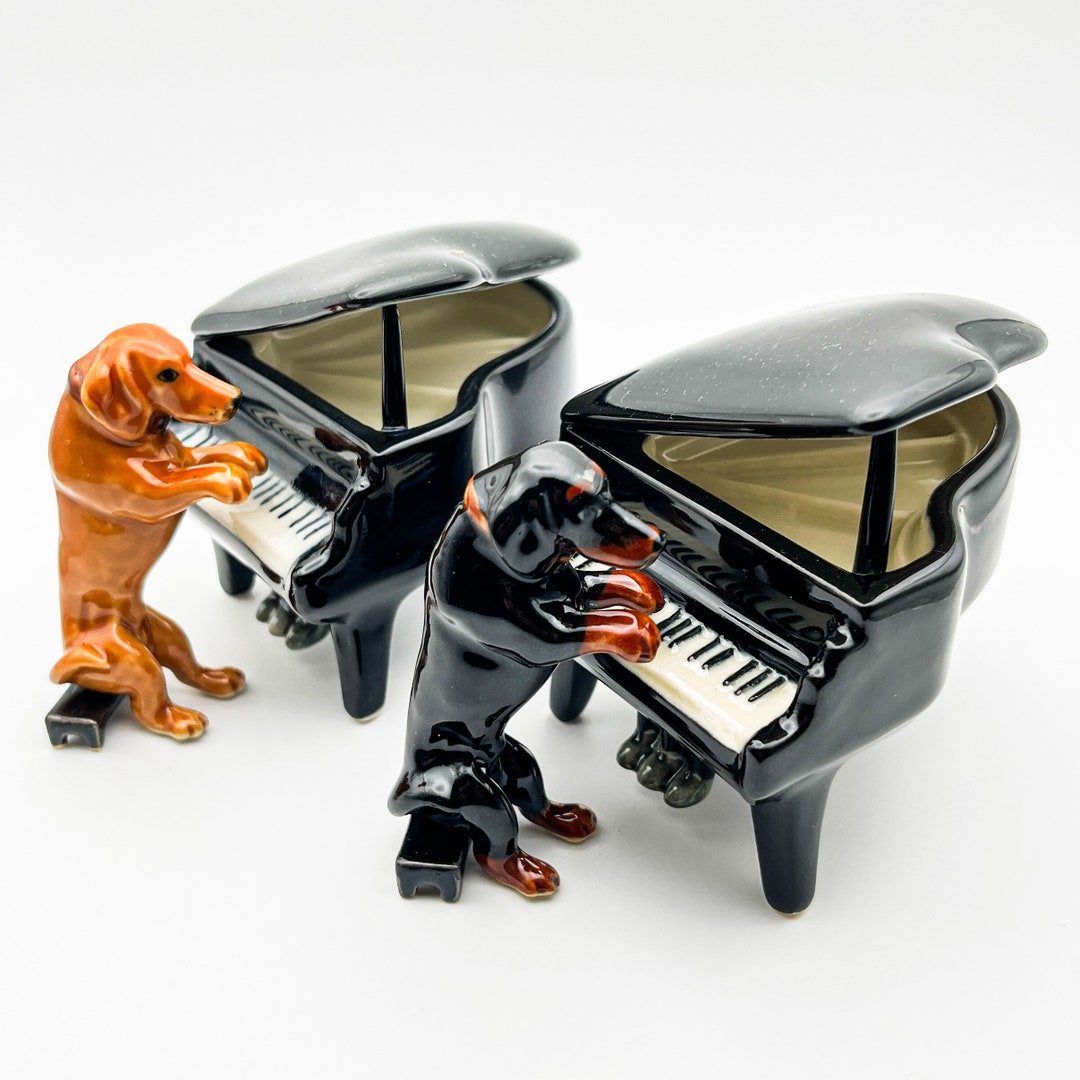 Dachshund Pianist Musician Figurines, Musical Pet Lovers, Home ...