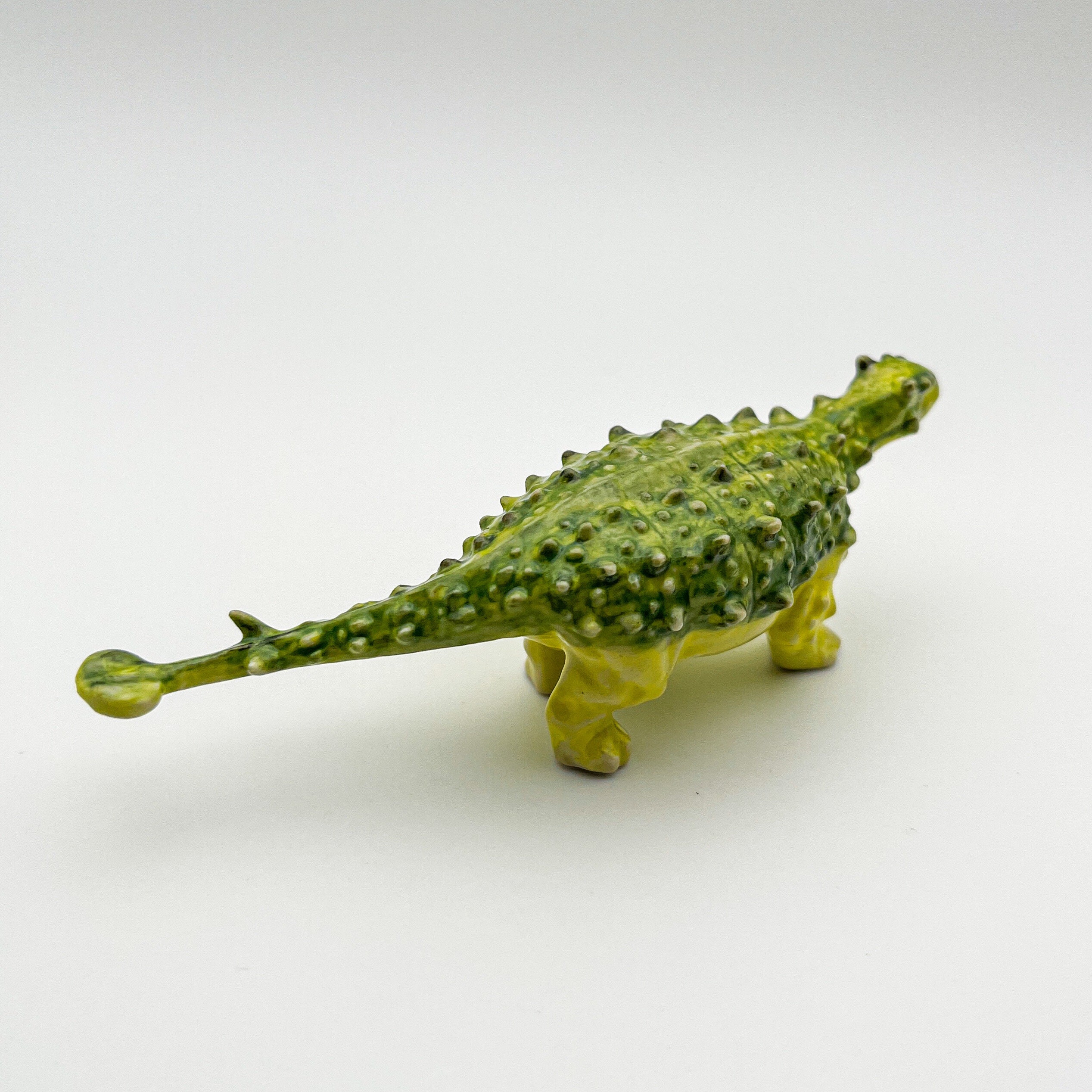 Ceramic Pinacosaurus Dinosaur Figurine Miniature Statue - Etsy