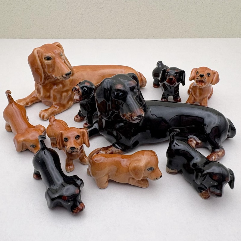 Ceramic Dachshund - Etsy