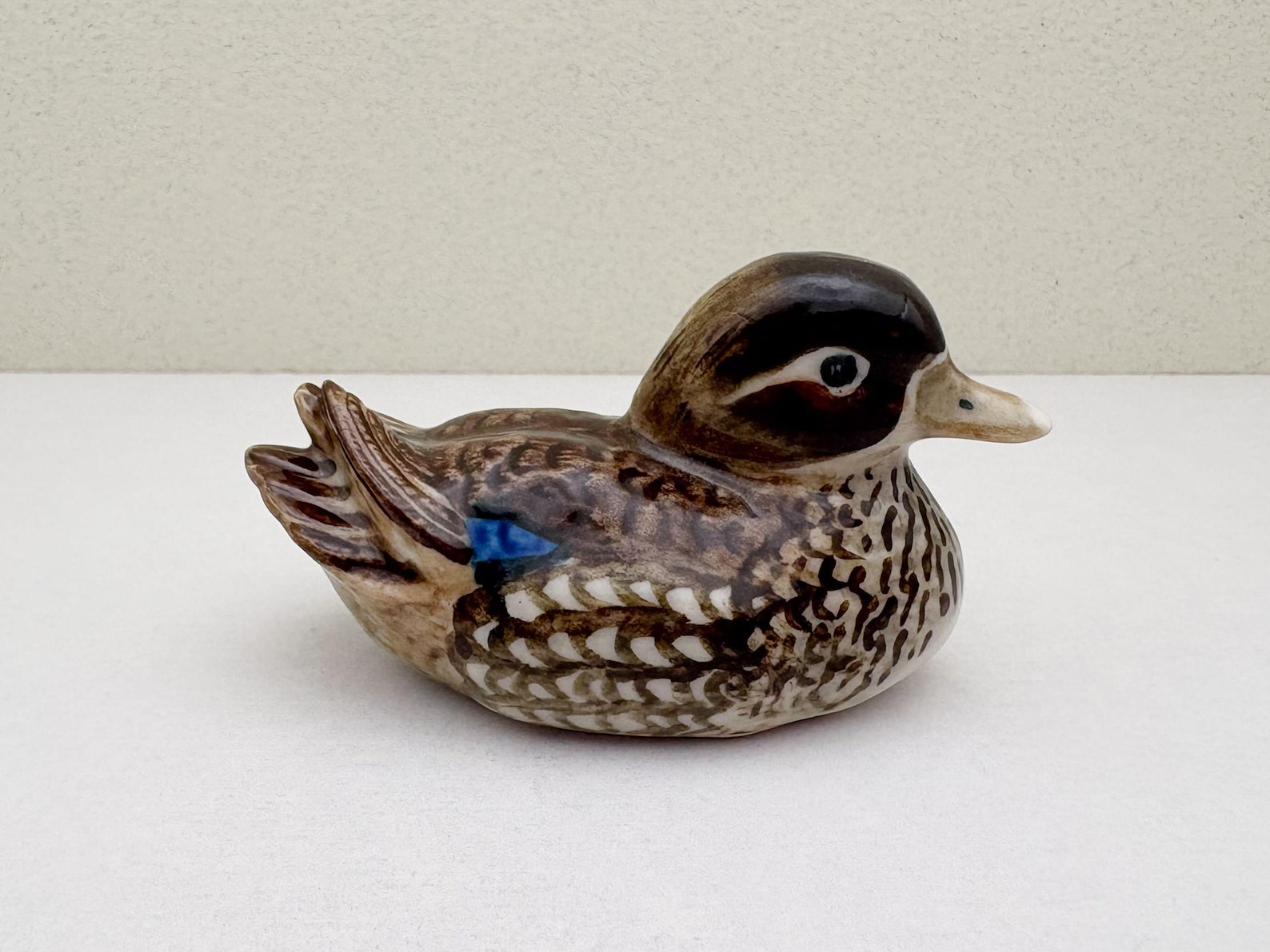Hand-painted Ceramic Mandarin Duck Figurines: Symbol of Love - Etsy