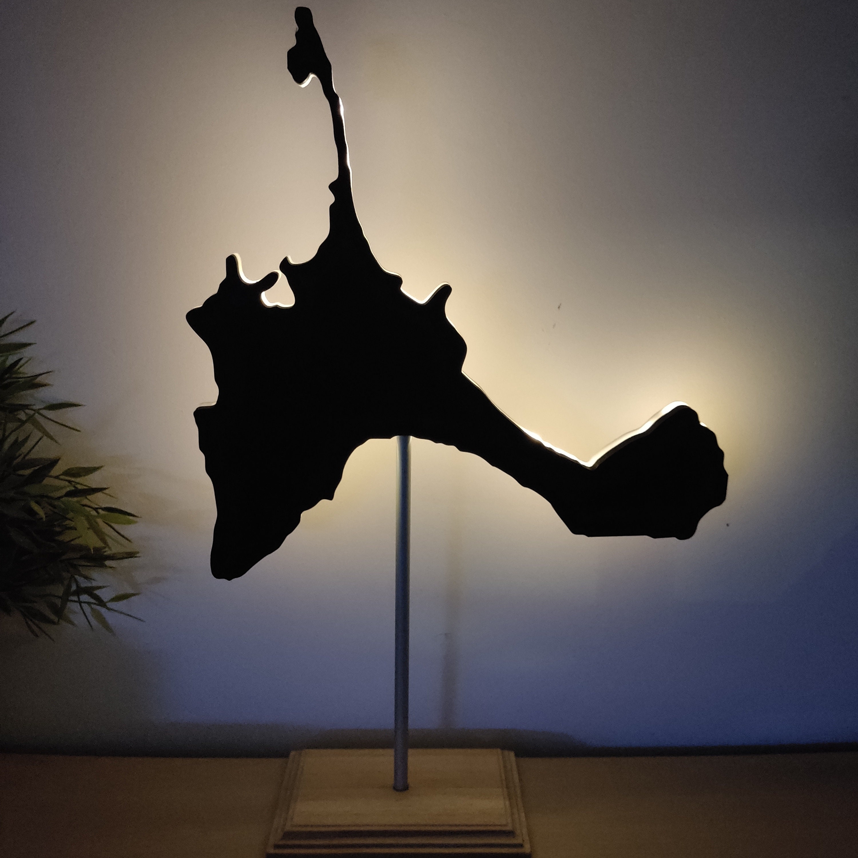 Formentera Island Silhouette Lamp / Formentera / Insel Formentera / 3D ...