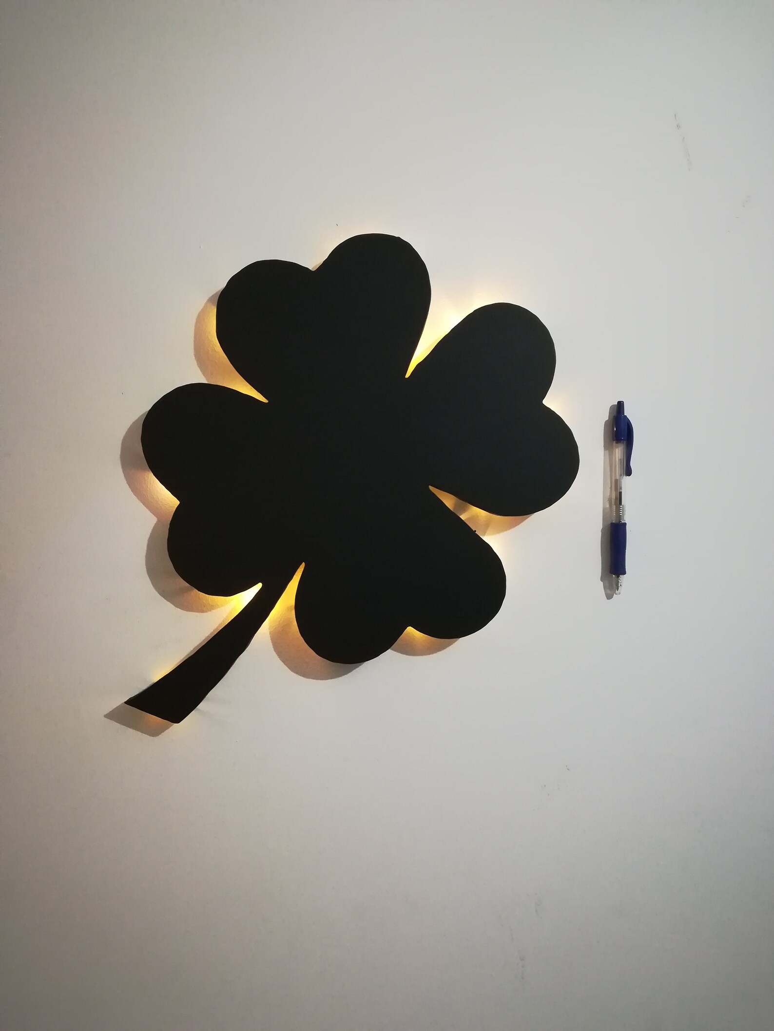 3D Printed Shamrock Clover //sign Four Leaf Clover// St. Patricks Decor ...