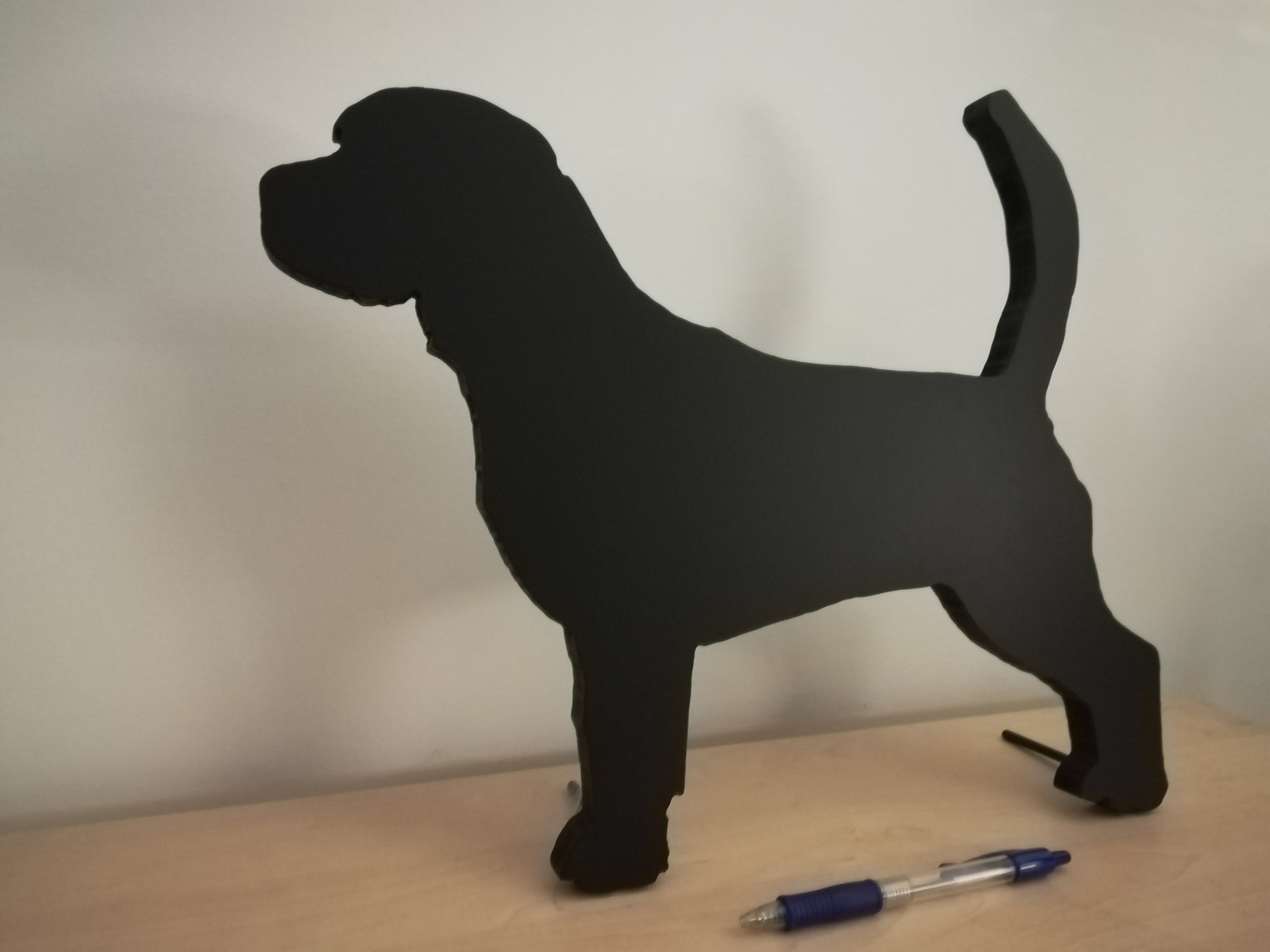 Beagle Dog / Beagle Hund / Silhouette Lamp / Beagle Silhouette/ Beagle ...