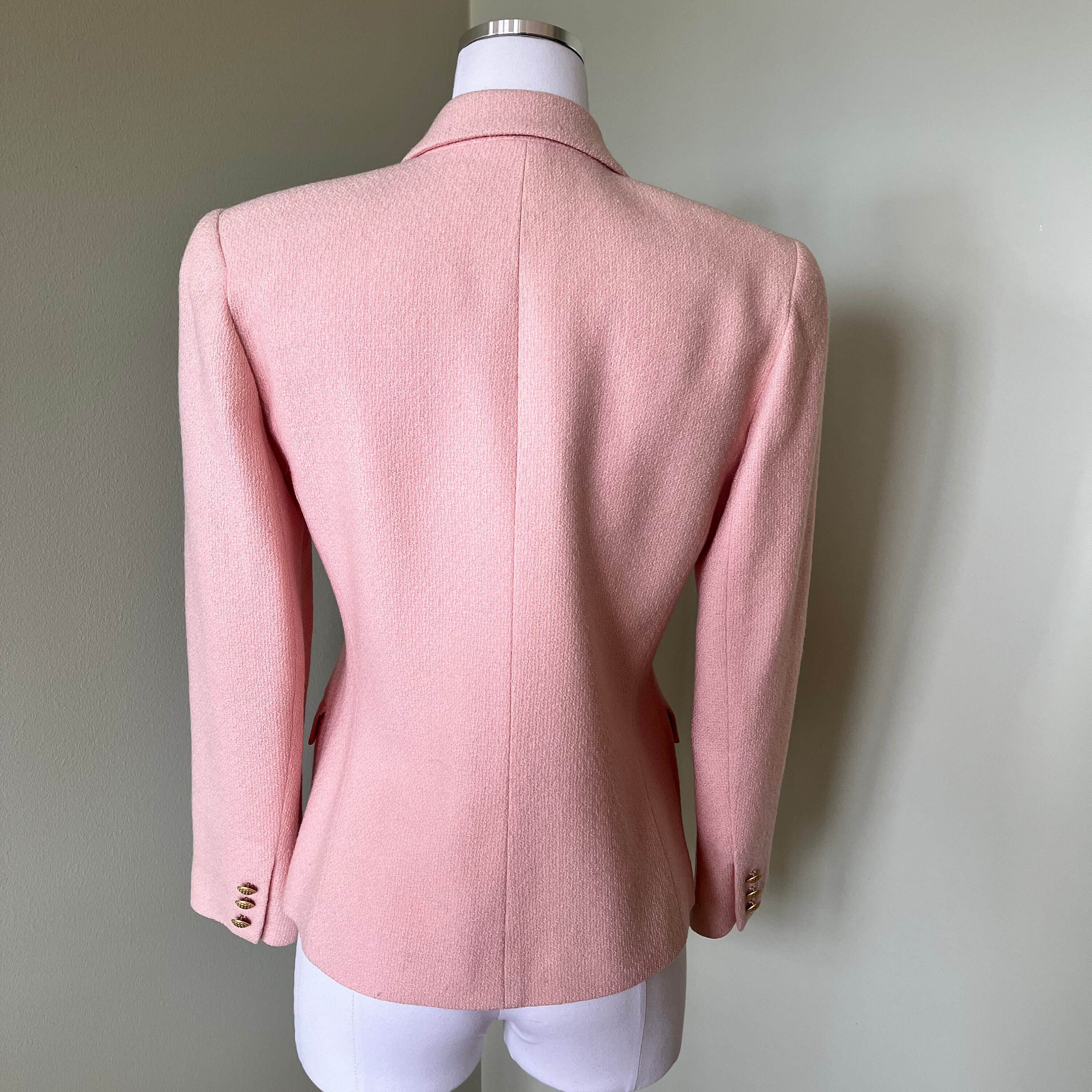 Vintage Pastel Pink Blazer - Etsy