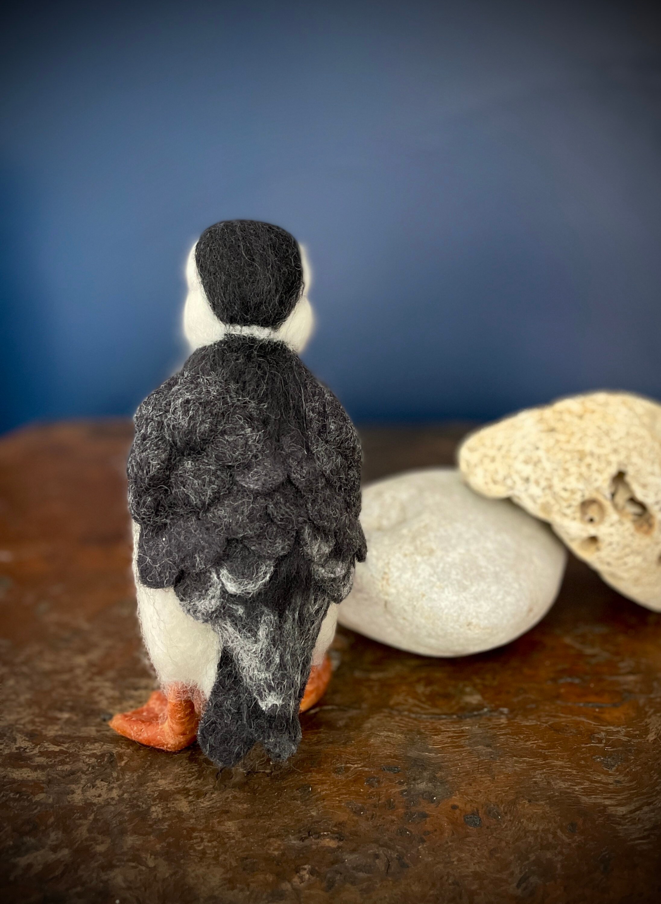 Needle Felt Puffin Bird, Seaside Gift, Coastal Bird, Sea Bird - Etsy