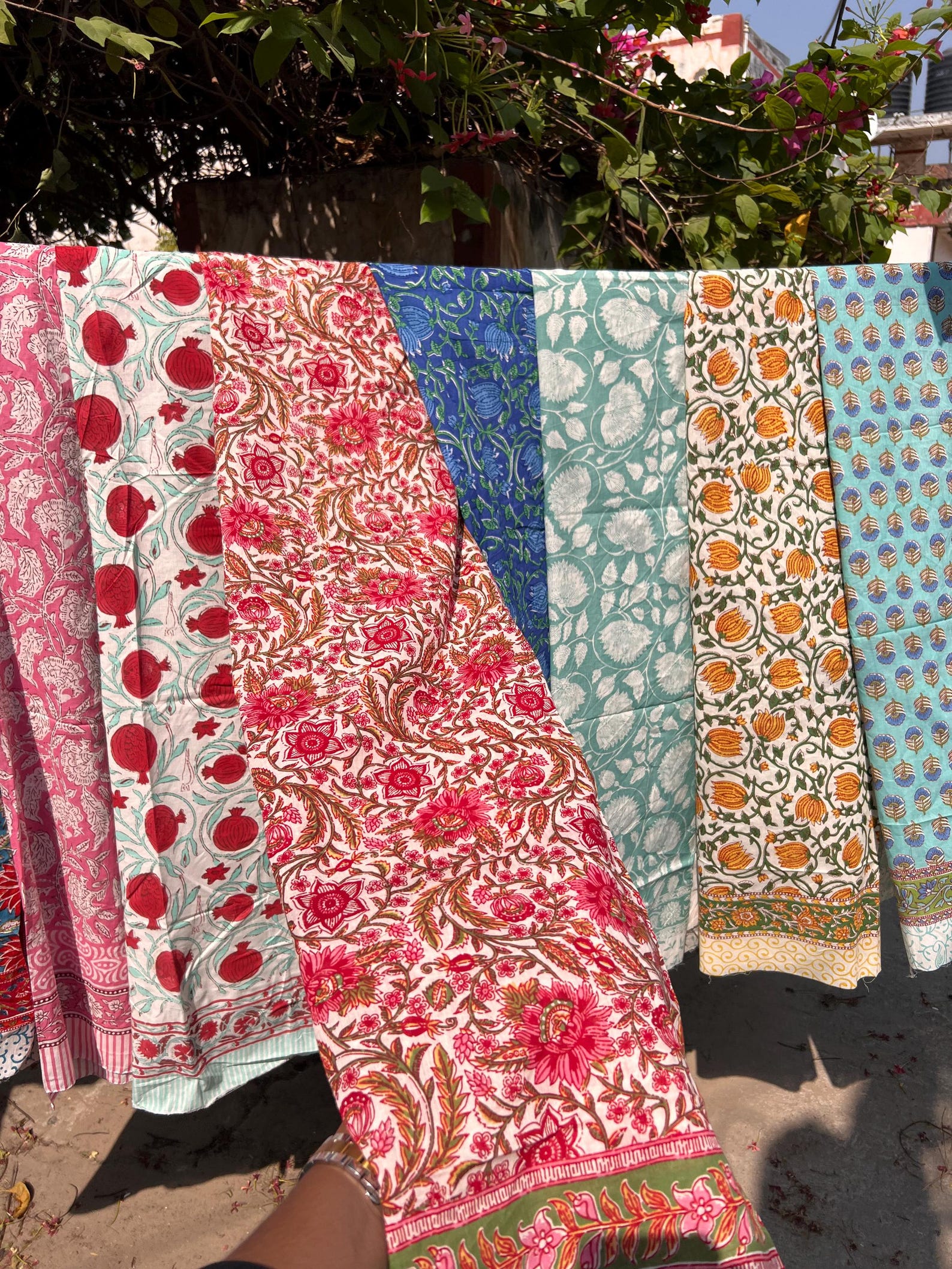 Block Print Cotton Sarong, Indian Beach Scarf, Summer Pareo - Etsy