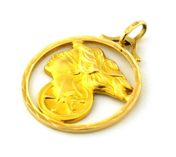 Roman Goddess Fortuna Blindfolded - Wheel Of Fortune … - Gem