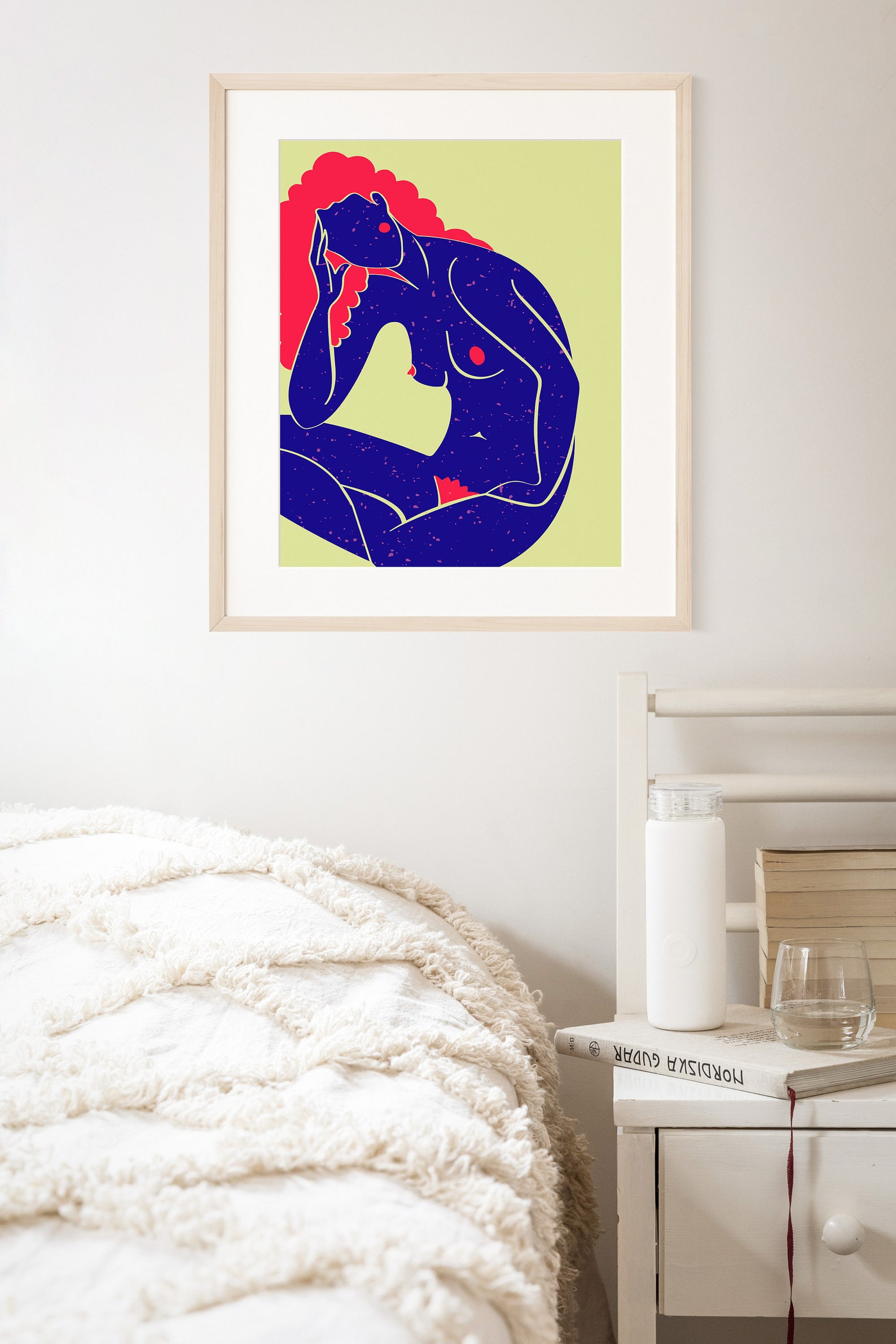 Abstract Female Body Art Print Feminist Art Vagina Art Etsy