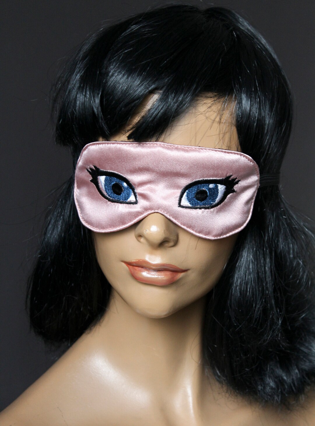 Beautiful Denise With Blue Eyes Ocean Liner Mask Sleep Rest Night Satin ...