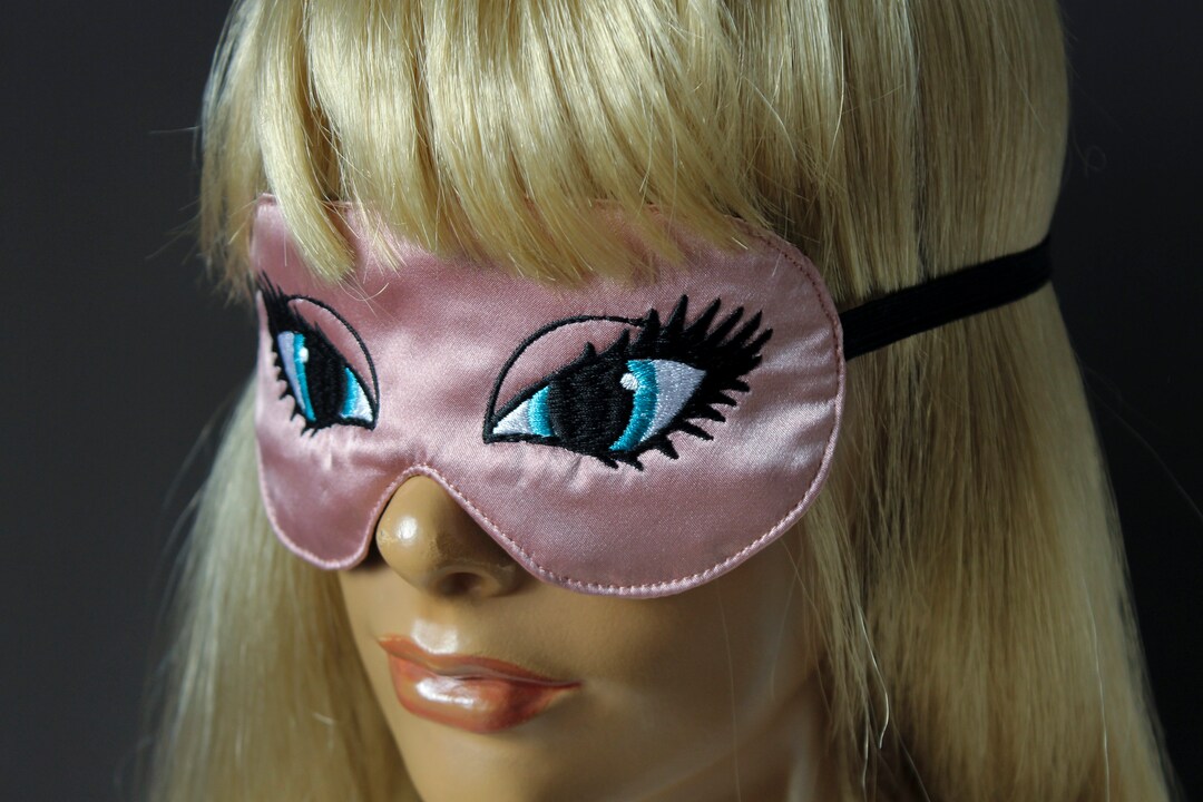 Beautiful Glam Celia With Eyes Blue Sky Turquoise Mask Sleep Rest Night ...