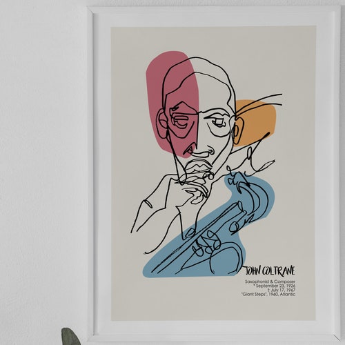 John Coltrane Print - Etsy