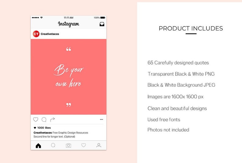 65 Instagram Post Quotes, Social Media Phrase, Ispirational Quotes ...