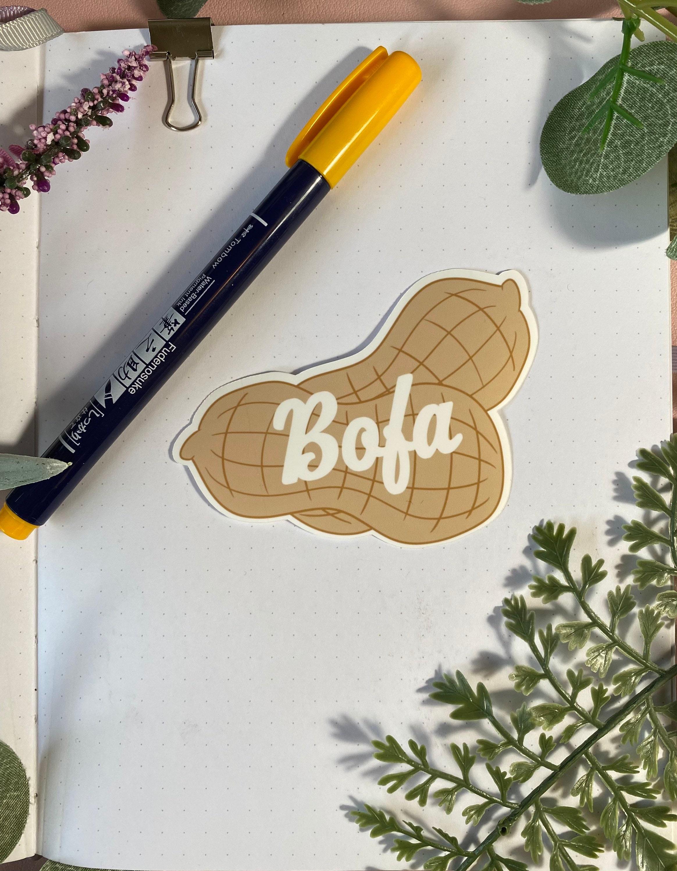 Bofa Deez Peanuts Diecut Glossy Vinyl Meme Sticker - Etsy