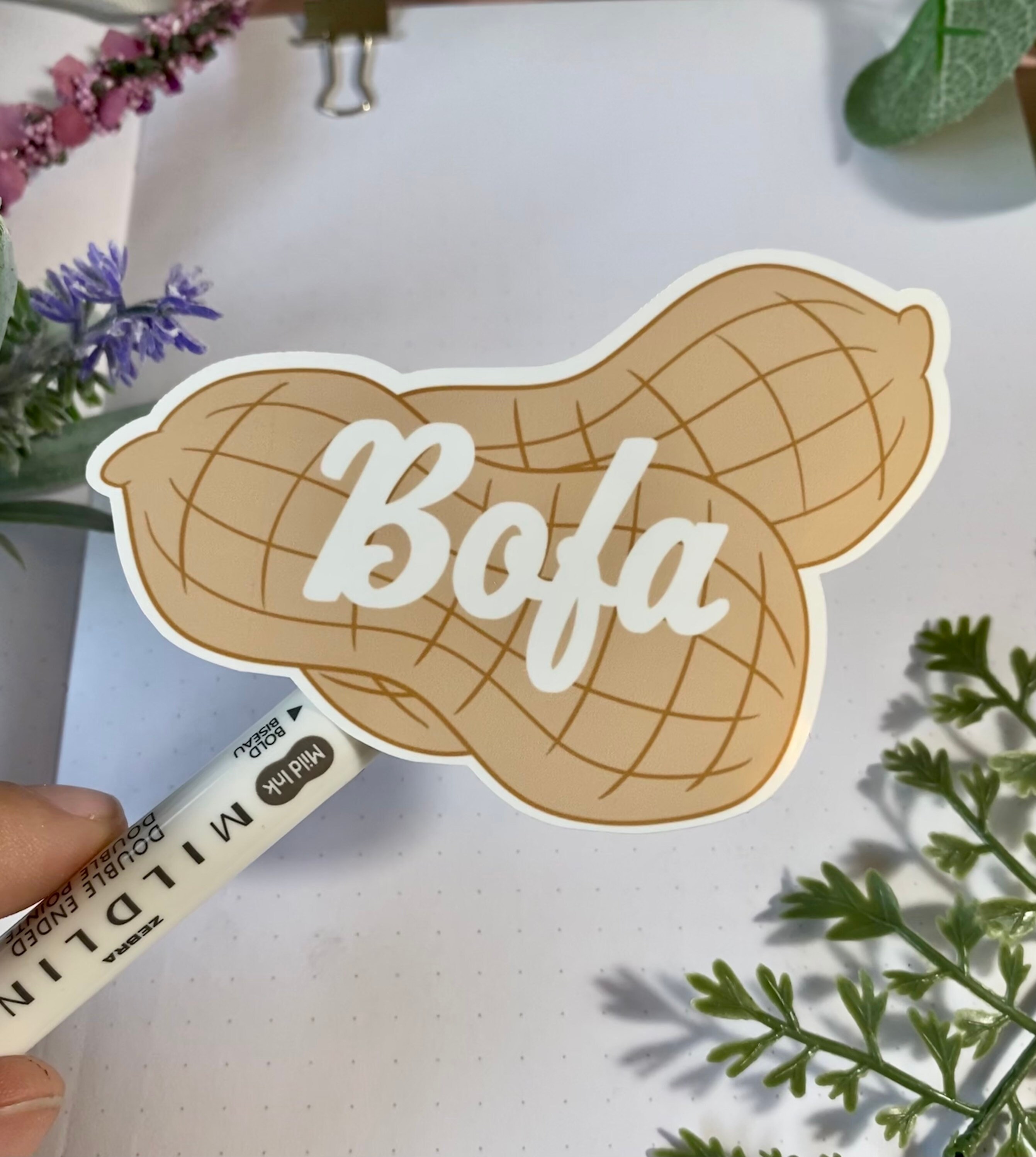 Bofa Deez Peanuts Diecut Glossy Vinyl Meme Sticker - Etsy