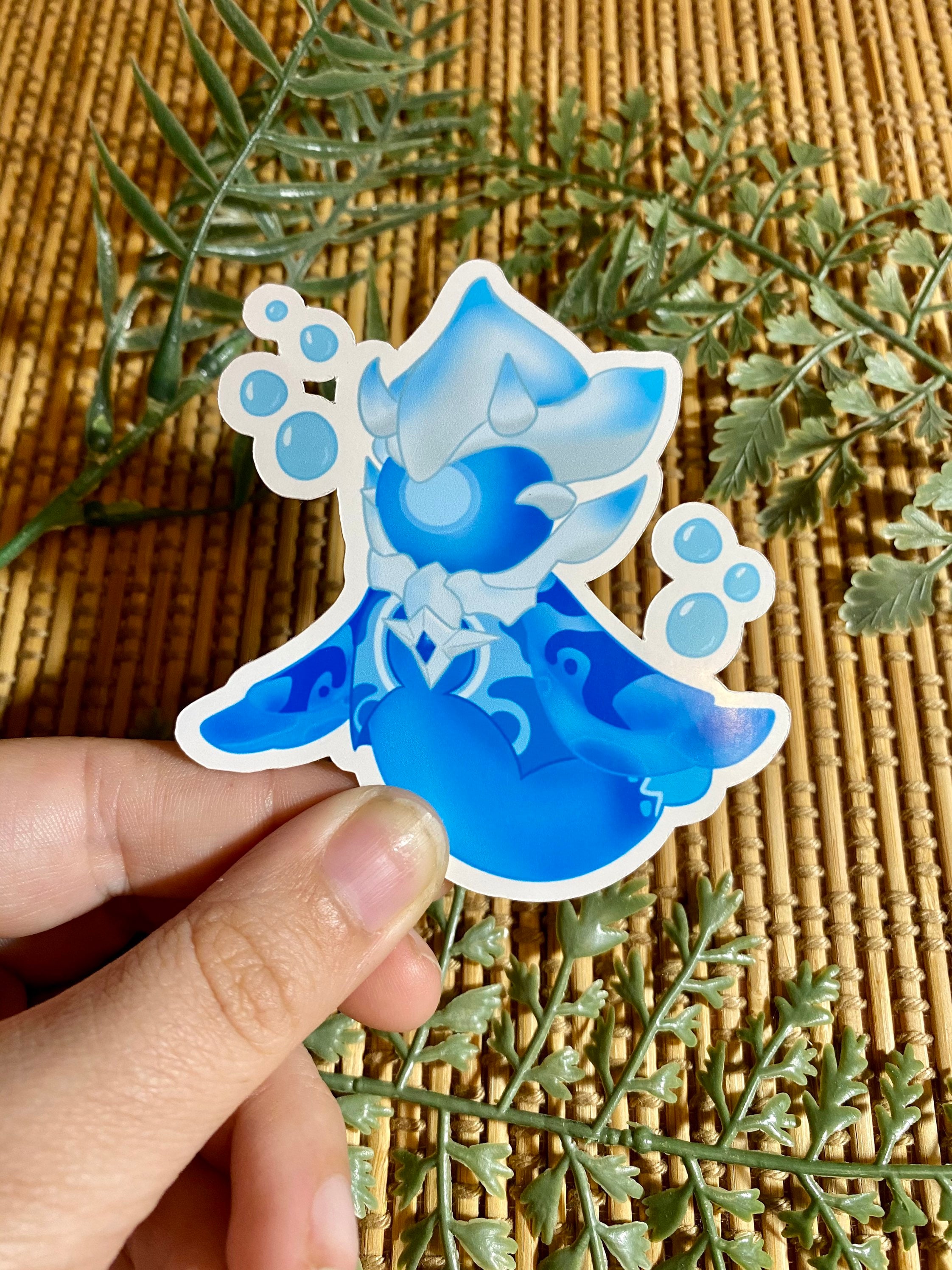 Genshin Impact Endora Diecut Glossy Vinyl Sticker - Etsy