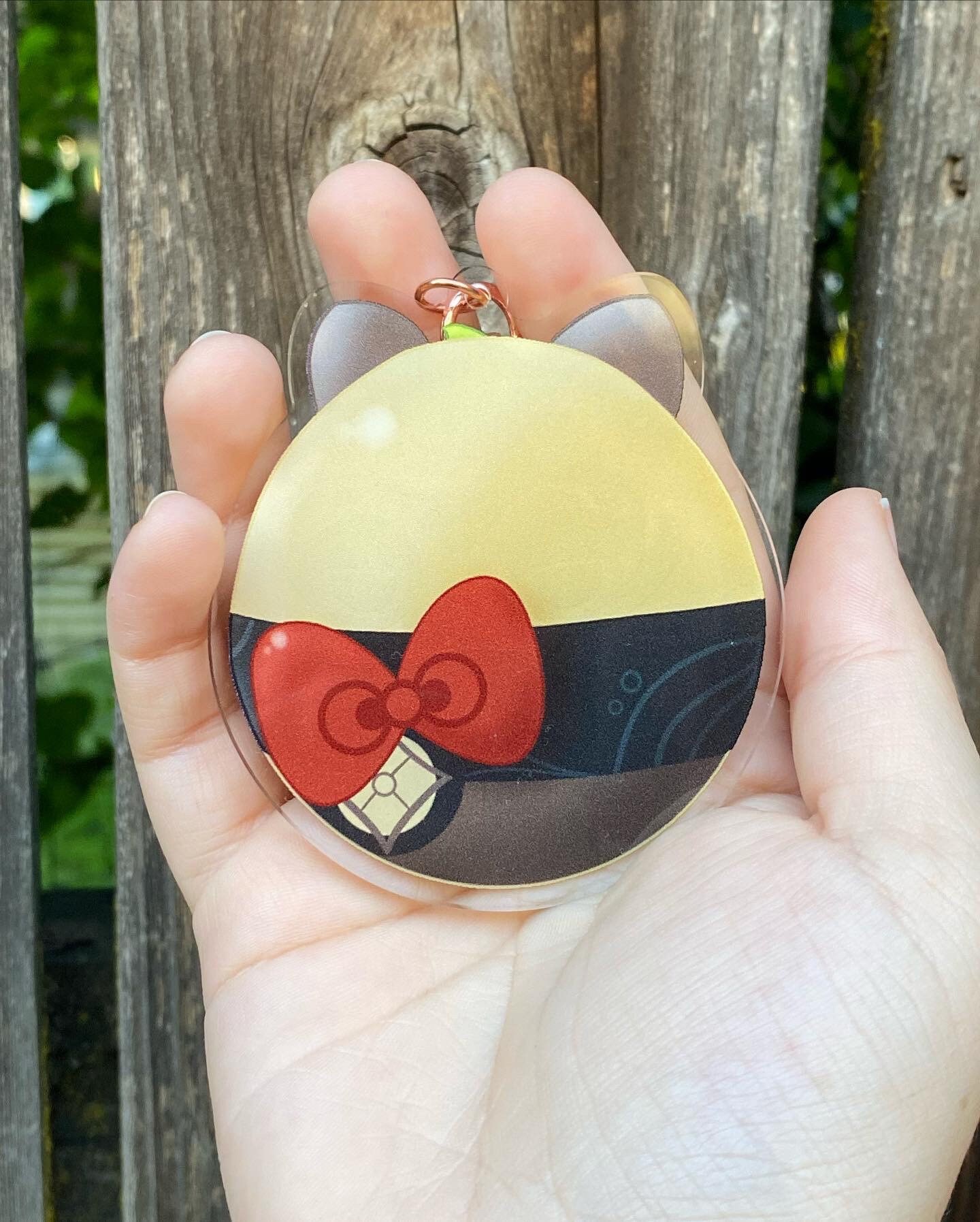 Genshin Impact Fanart Sayu Muji Muji Daruma Double Sided Acrylic ...