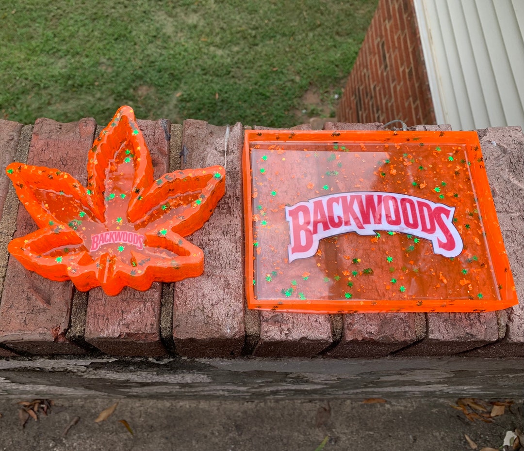 Orange Backwoods Rolling Tray Set - Etsy