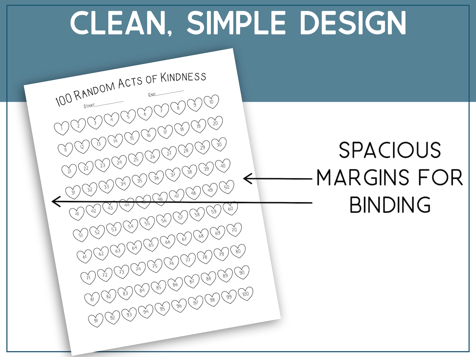 Random Acts of Kindness Printable Tracker, Acts of Kindness Tracker ...