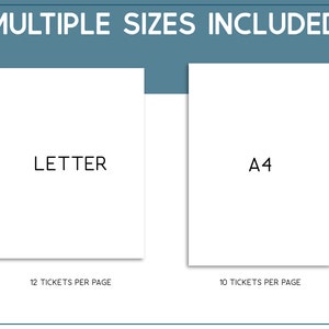 Printable Guess How Many Tickets Template, Guessing Game Entry Slips ...