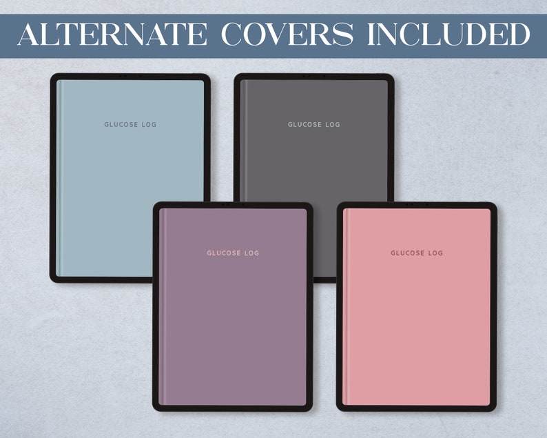 Digital Diabetes Log Book Blood Sugar Glucose Tracker - Etsy