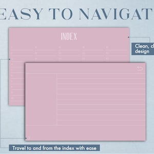 Aesthetic Digital Flashcards for Goodnotes and Notability, Hyperlinked ...