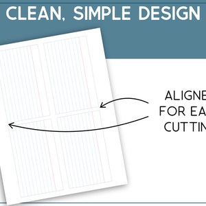 Printable 3x5 Index Cards, Printable Lined Index Cards, Unruled Blank ...