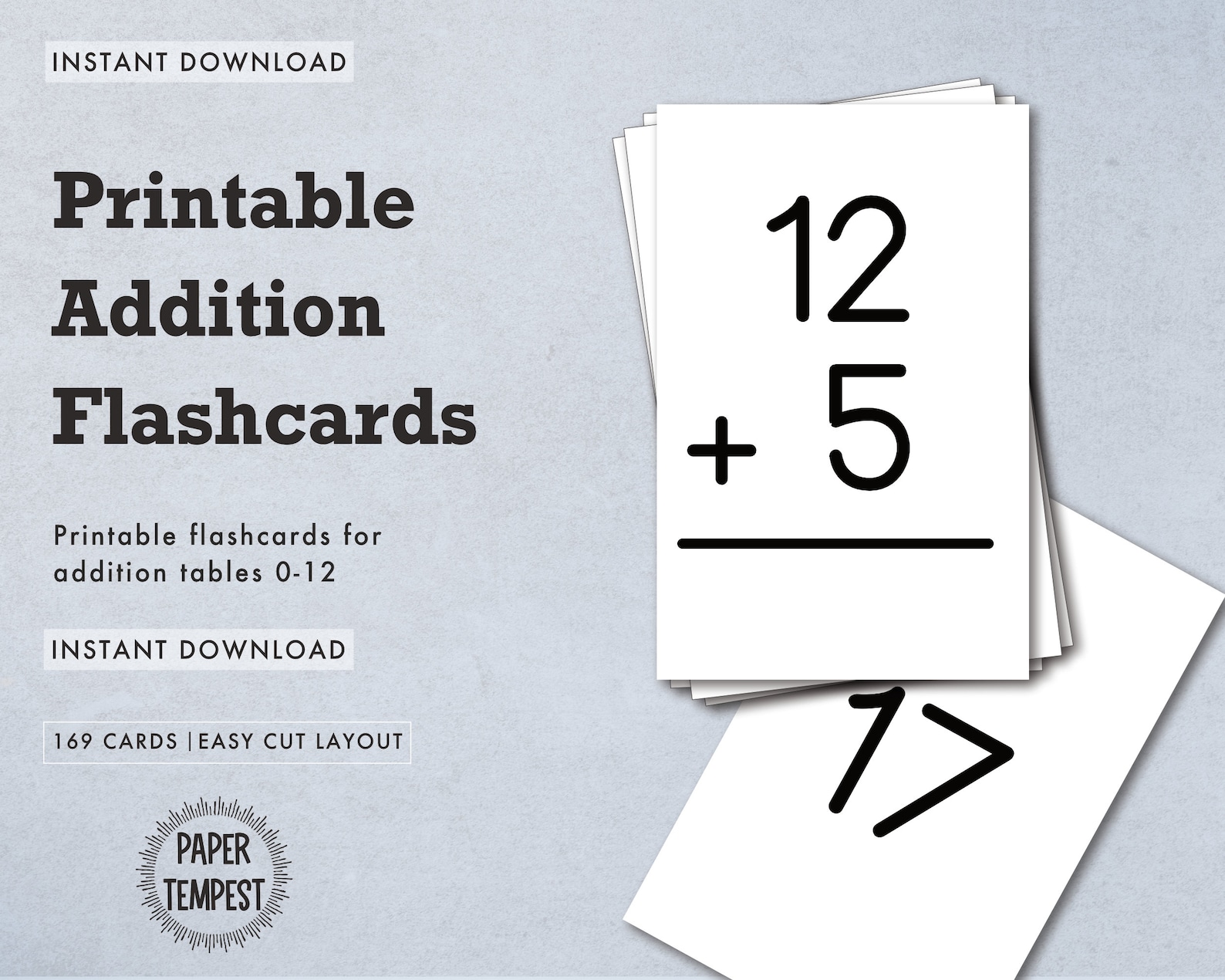 Printable Addition Flashcards, Adding Math Drills Flash Cards, Learning ...