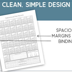 Fibromyalgia Tracker Printable, Fibromyalgia Pain Journal, Pain ...