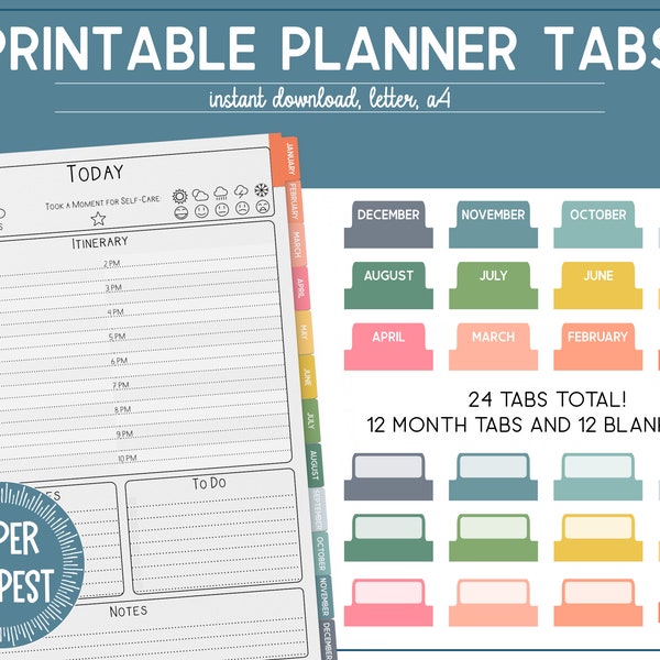 Cute Page Tabs - Etsy