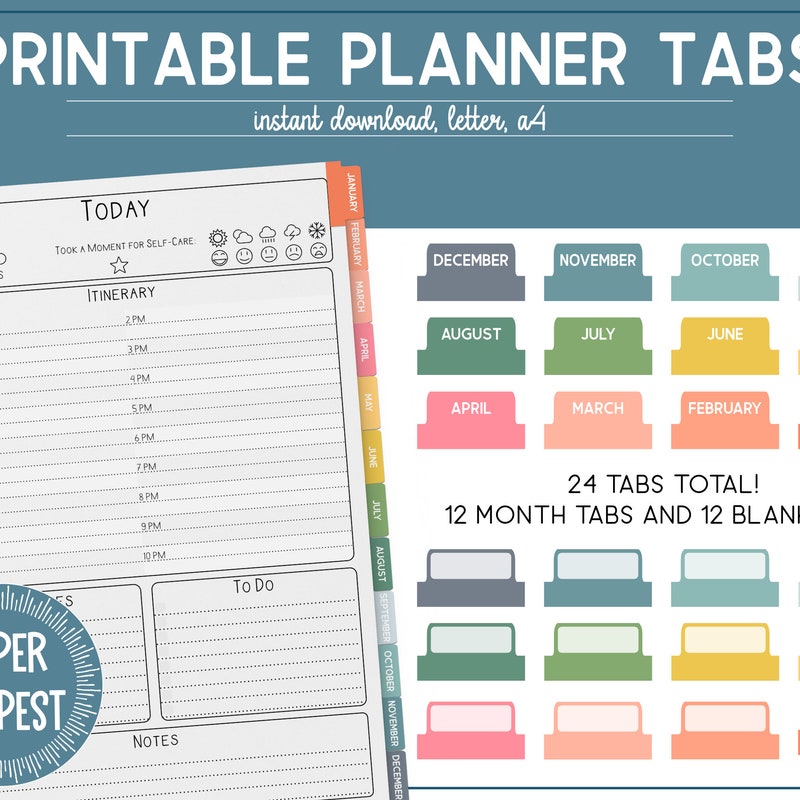 Cute Page Tabs - Etsy