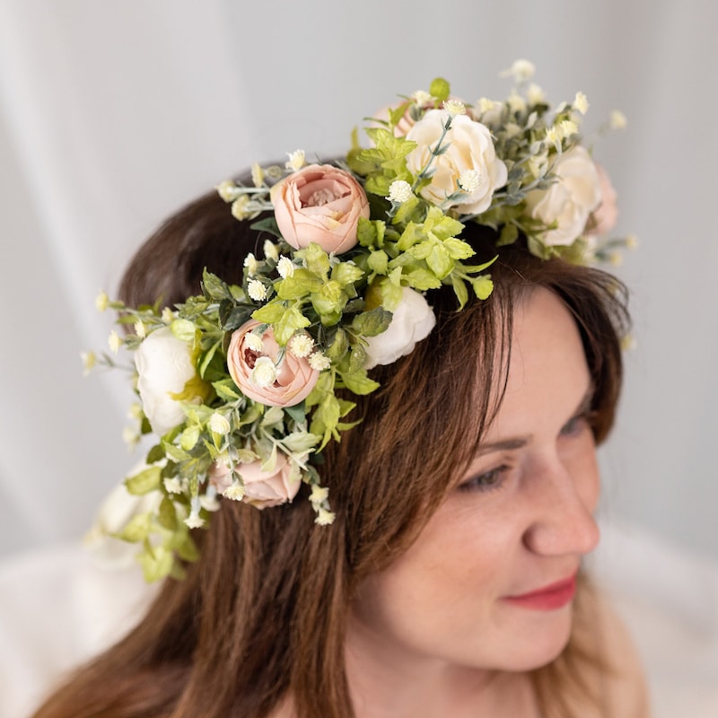 Flower Girl Head Wreath - Etsy